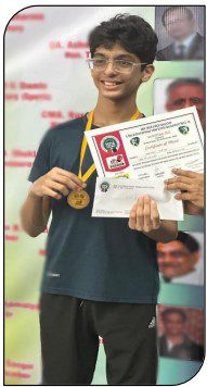 Congratulations Arnav! – D.Y. Patil International School, Worli